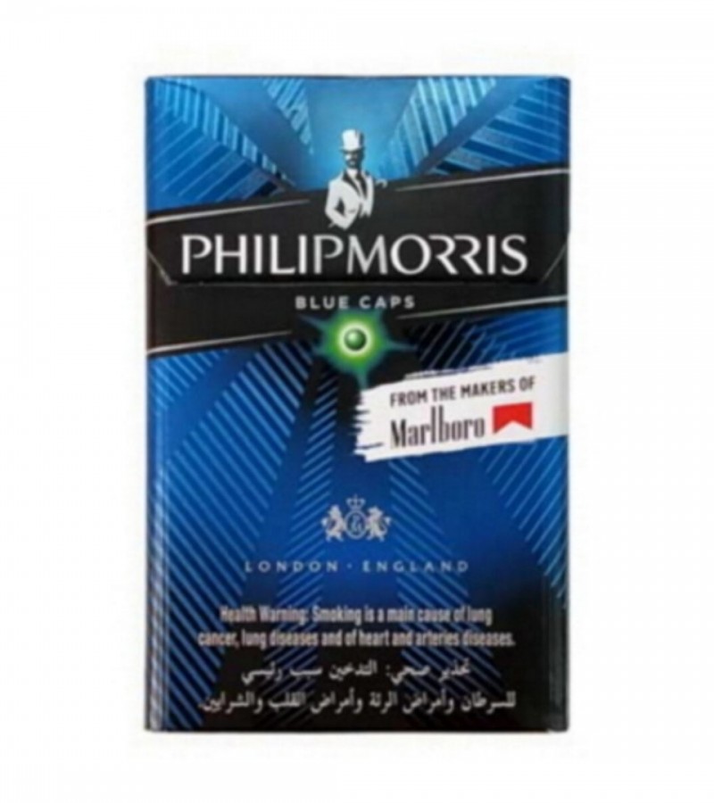 Philip Morris Blue Caps ithal sigara - Mentollü - Philip Morris Blue ...