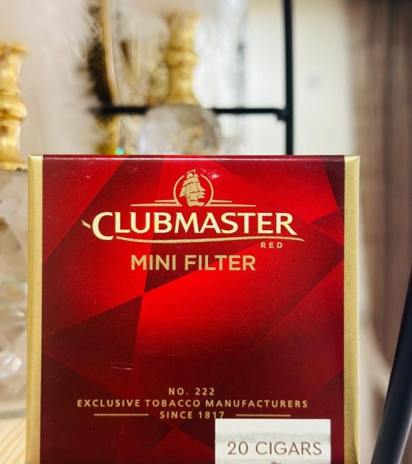 Clubmaster Red Mini Filter 20'li Puro